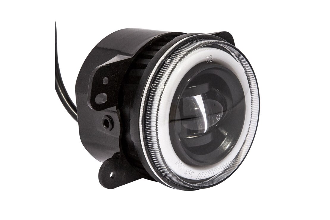 Jeep Fog Lights Wide Fog Beam White 07-18 JK | Headlight Revolution