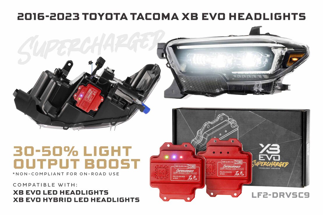 16-23 Tacoma XB Evo and XB Evo Hybrid Headlights | Supercharged Drivers