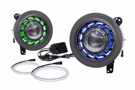 LED Halos and Strips for Headlight Retrofitting | HR