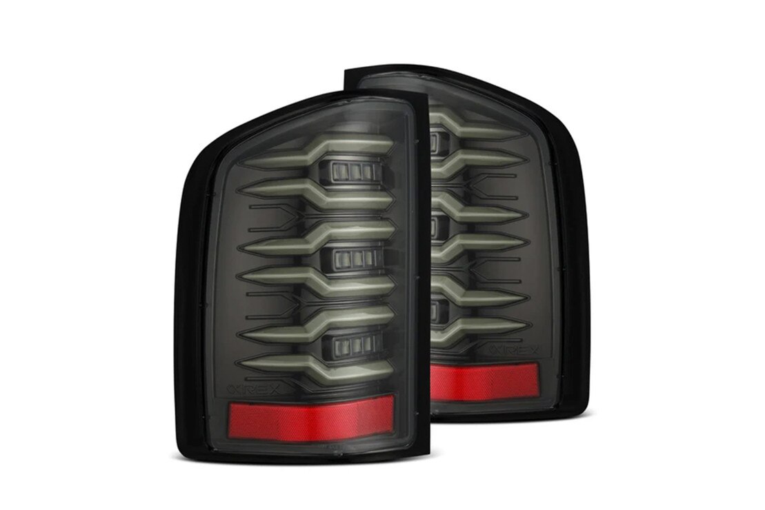 Chevrolet Silverado (07-13) AlphaRex Luxx LED Tail Lights | HR 620080