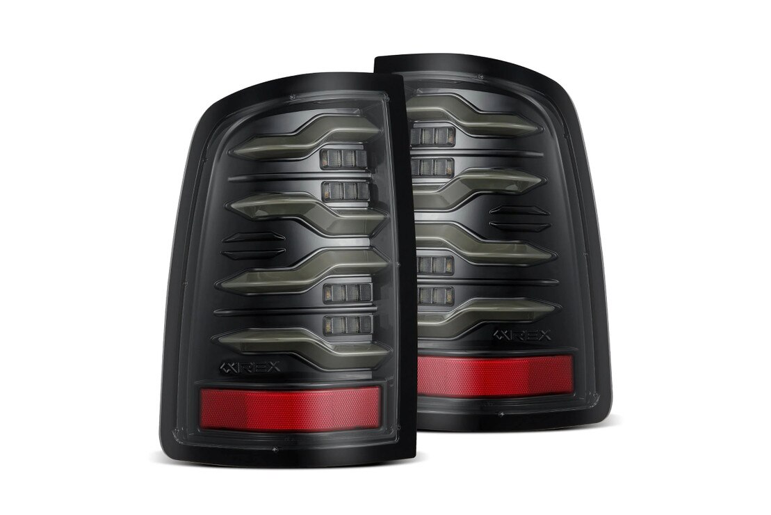 Dodge Ram (09-18) AlphaRex Luxx LED Tail Lights | HR 640004
