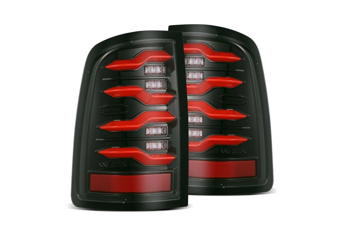 Dodge Ram (09-18) AlphaRex Luxx LED Tail Lights | HR 640004