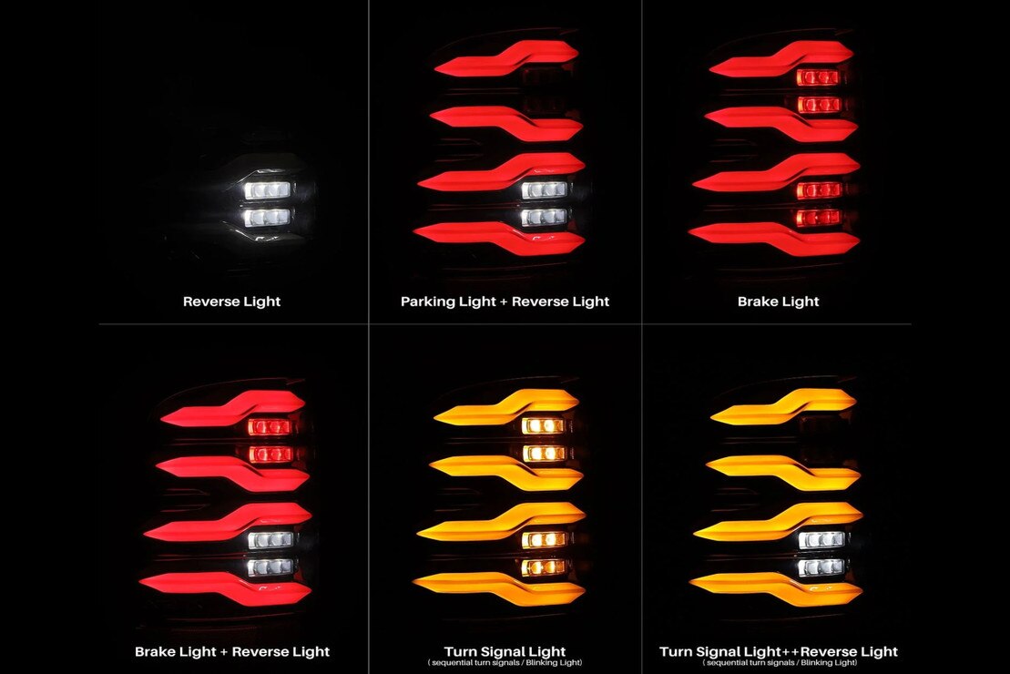 Ram HD (19-24) AlphaRex Luxx LED Tail Lights | HR 640004