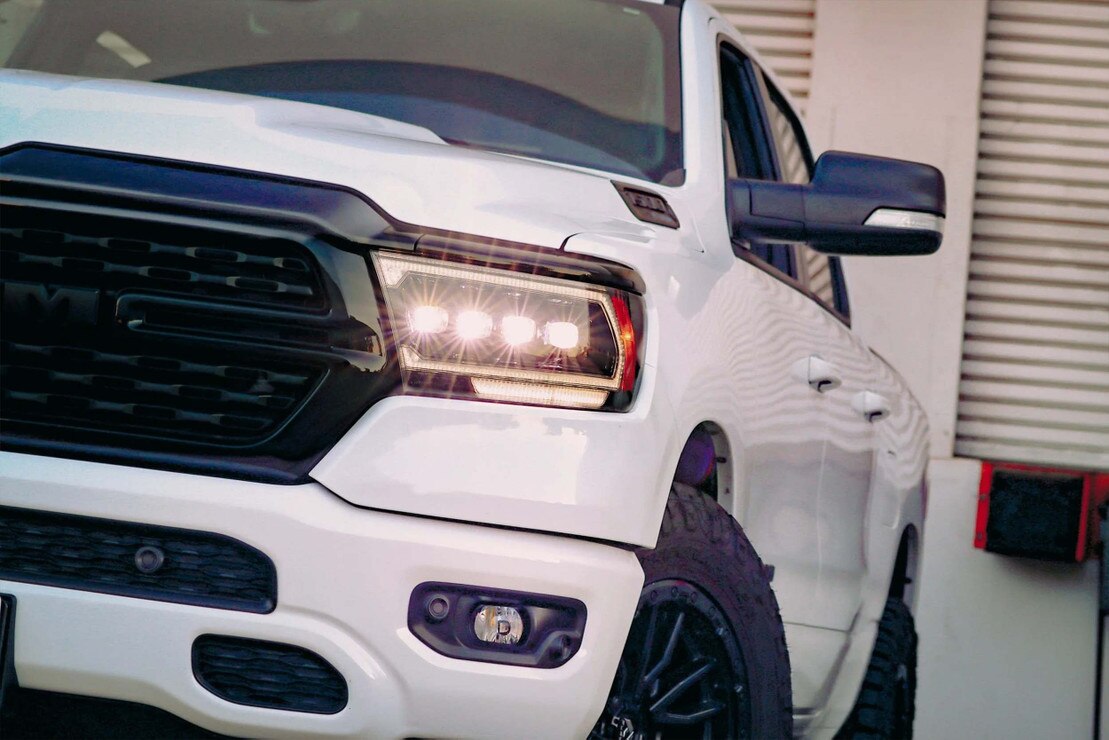 Ram 1500 (19-24) AlphaRex Nova Headlights | HR 880578