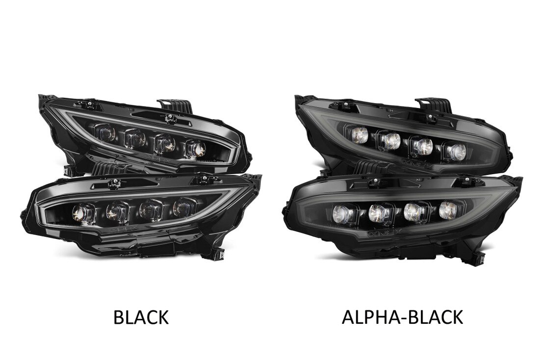 Honda Civic (16-21) AlphaRex Nova Headlights | HR 880491