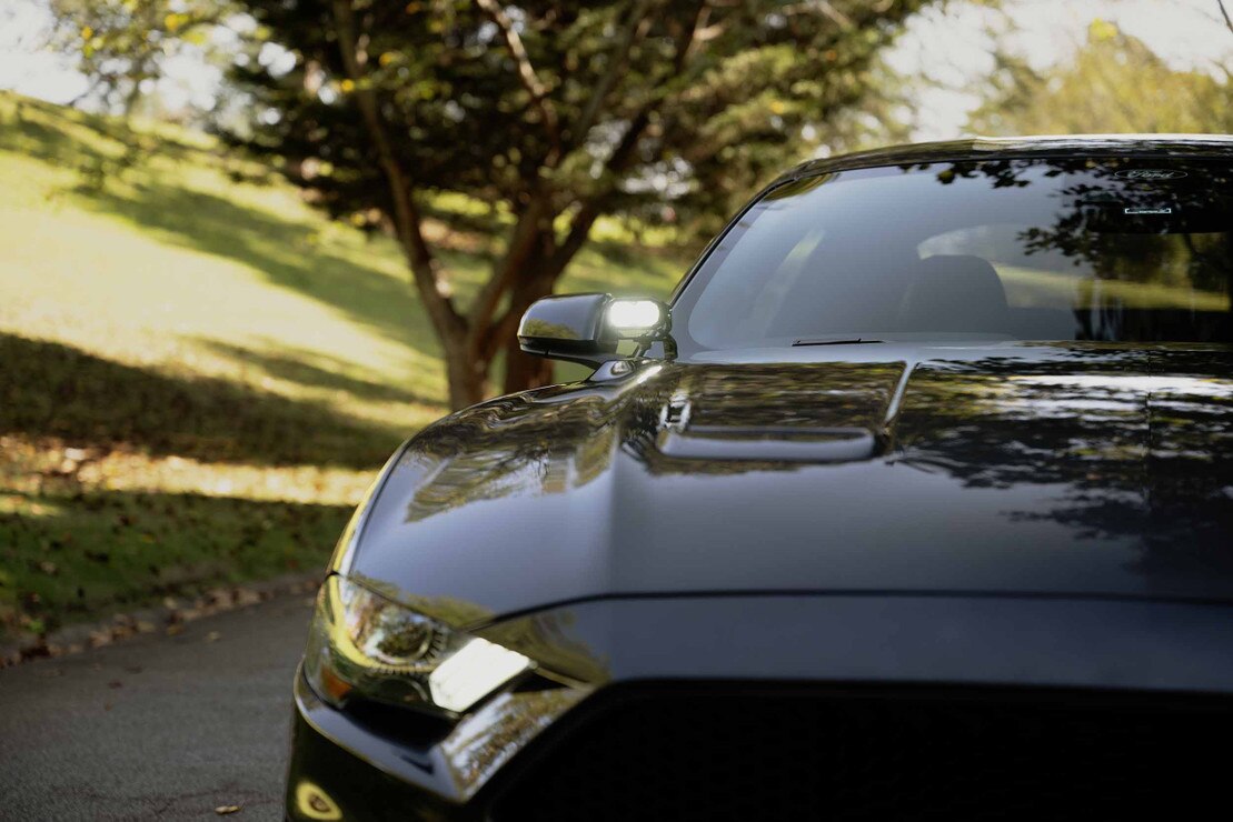 Morimoto 2Banger Drift Light Kit: 18-23 Ford Mustang (NCS White Flood Beam)