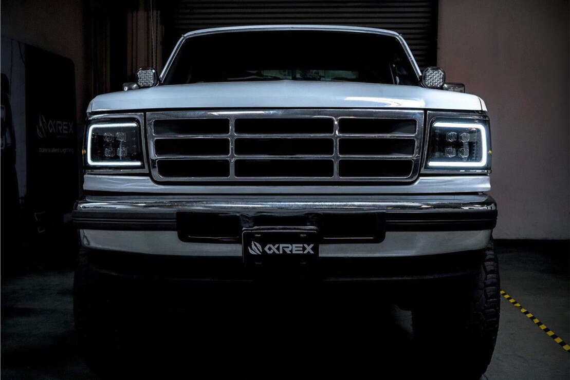 Ford F-Series Trucks (92-96) AlphaRex NOVA Headlights | HR 880299