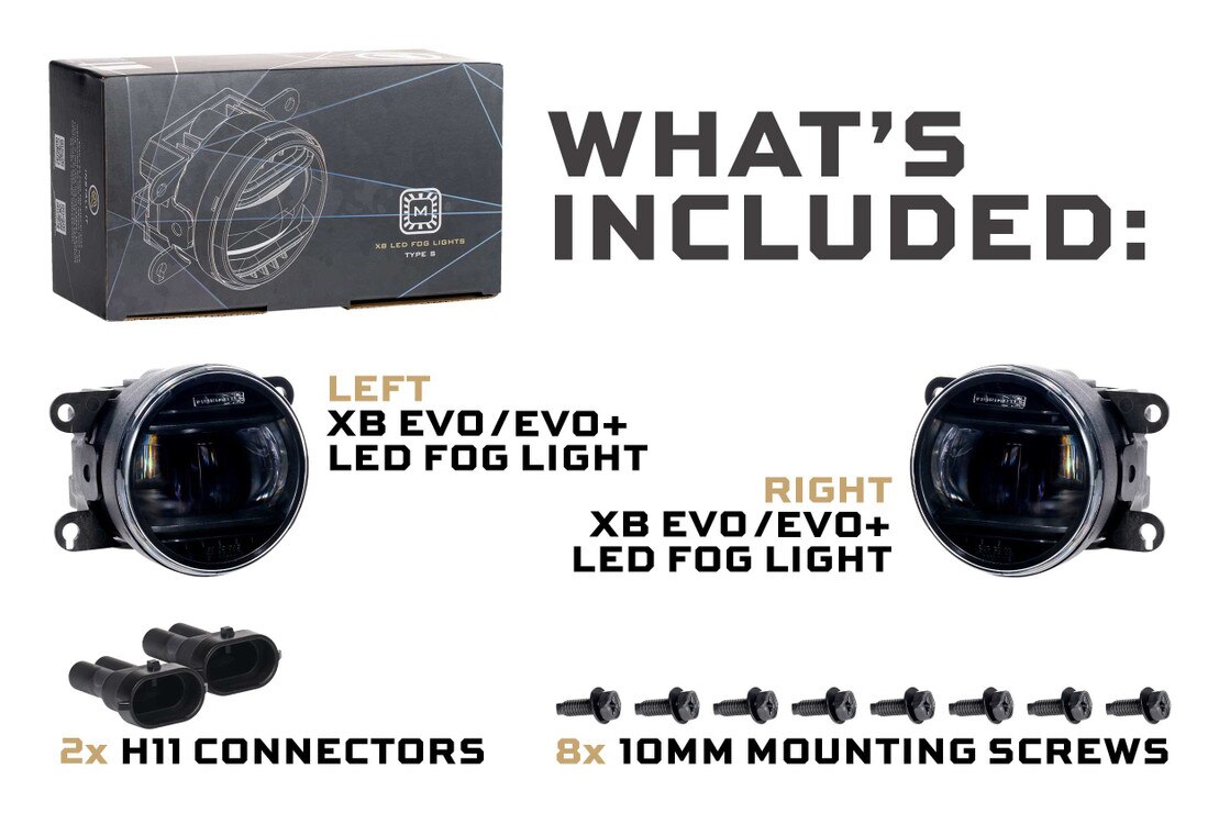 Range Rover Sport (10-13) XB Evo LED Fog Lights| HR LF090