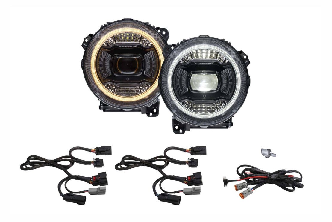 Diode Dynamics 2020+ Gladiator JT LED Projector Headlights DD5166