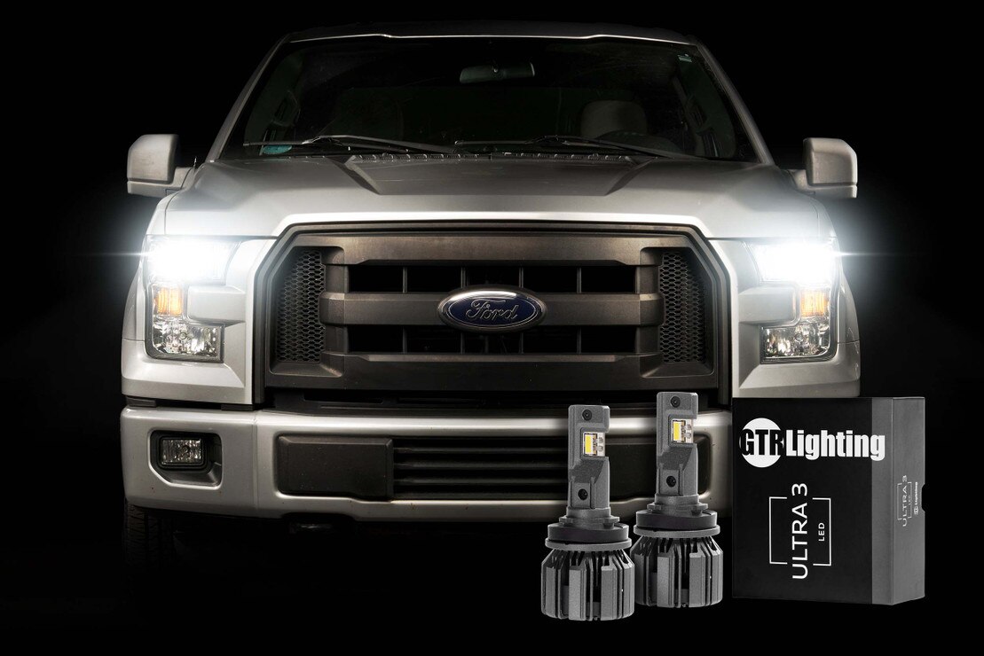 Ford F150 (15-17) GTR Ultra 3 LED Bulbs (Low Beam) | HRTested