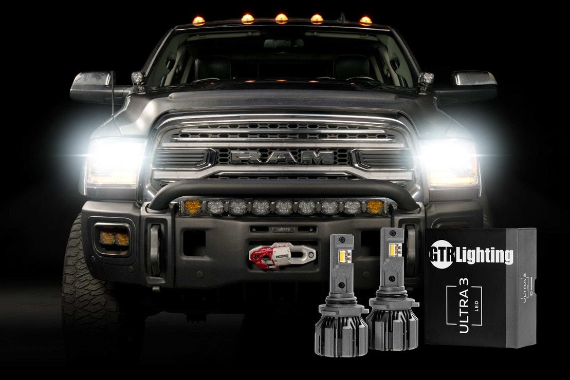 Dodge Ram (09-18) GTR Ultra 3 LED (Proj / High Beam) | TRS GTR.LED803