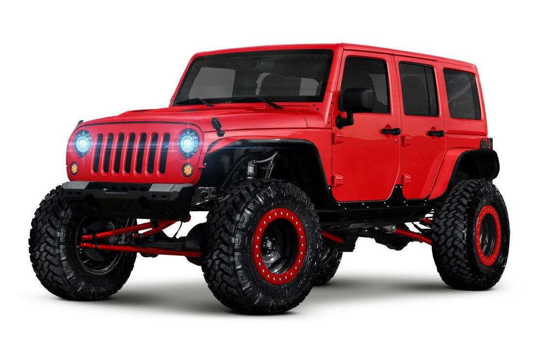 2007-2018 Jeep Wrangler Tailored Retrofit Kit | HR PR350