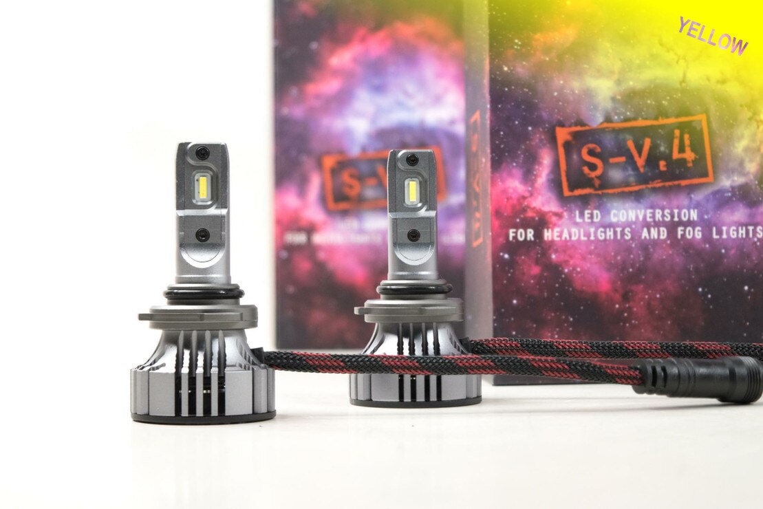 9006: S-V.4 (Yellow) Our Favorite LED Bulb Ever | HR SN.LED107