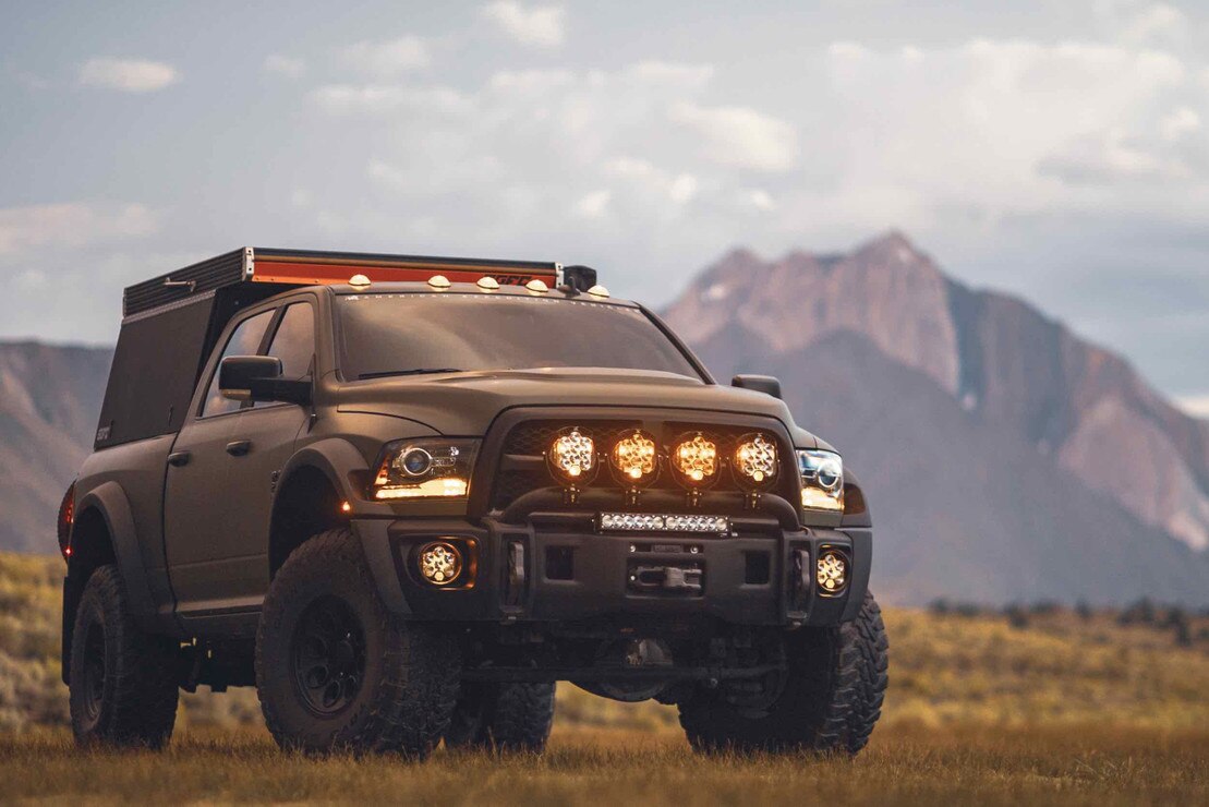 White & Amber LP6 Pro LED Pods | HR 270013