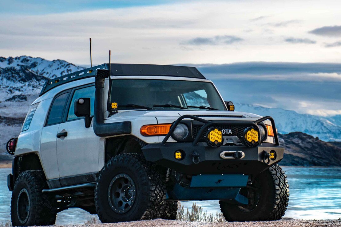 White & Amber LP6 Pro LED Pods | HR 270013