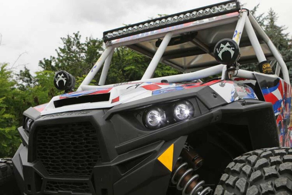 Vision X LED Headlight System for Polaris RZR (14-16) | HR SWGPCK14