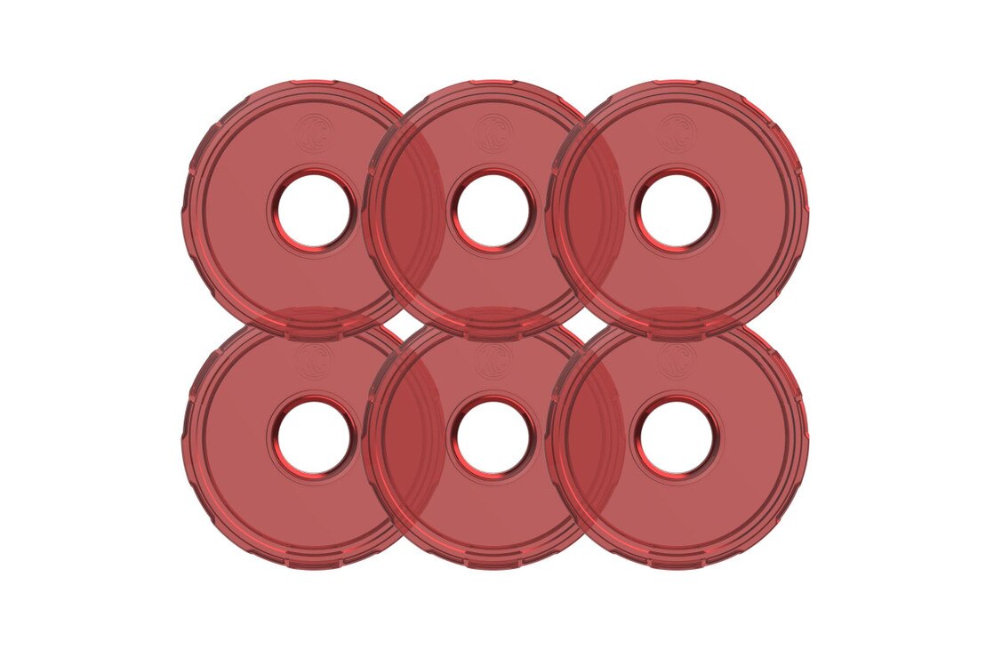 KC Hi-Lites 6 Piece Cyclone V2 Rock Light Kit - All Colors | HR KC91040