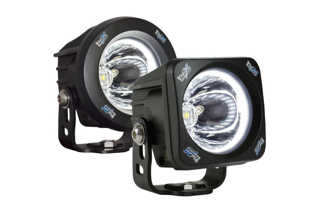 Vision X Optimus Universal LED Pods in Round or Square | HR SWGPCK14