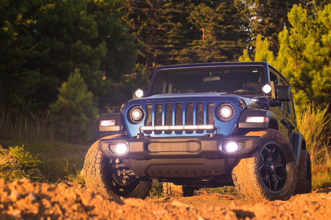 Vision X Jeep Wrangler JK (07-09) Ditch Light LED Lighting System SWGPCK14