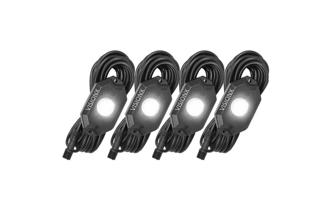 Vision X Rock Light Systems 4-6 Pods - All Colors! | TRS HIL-RL4B