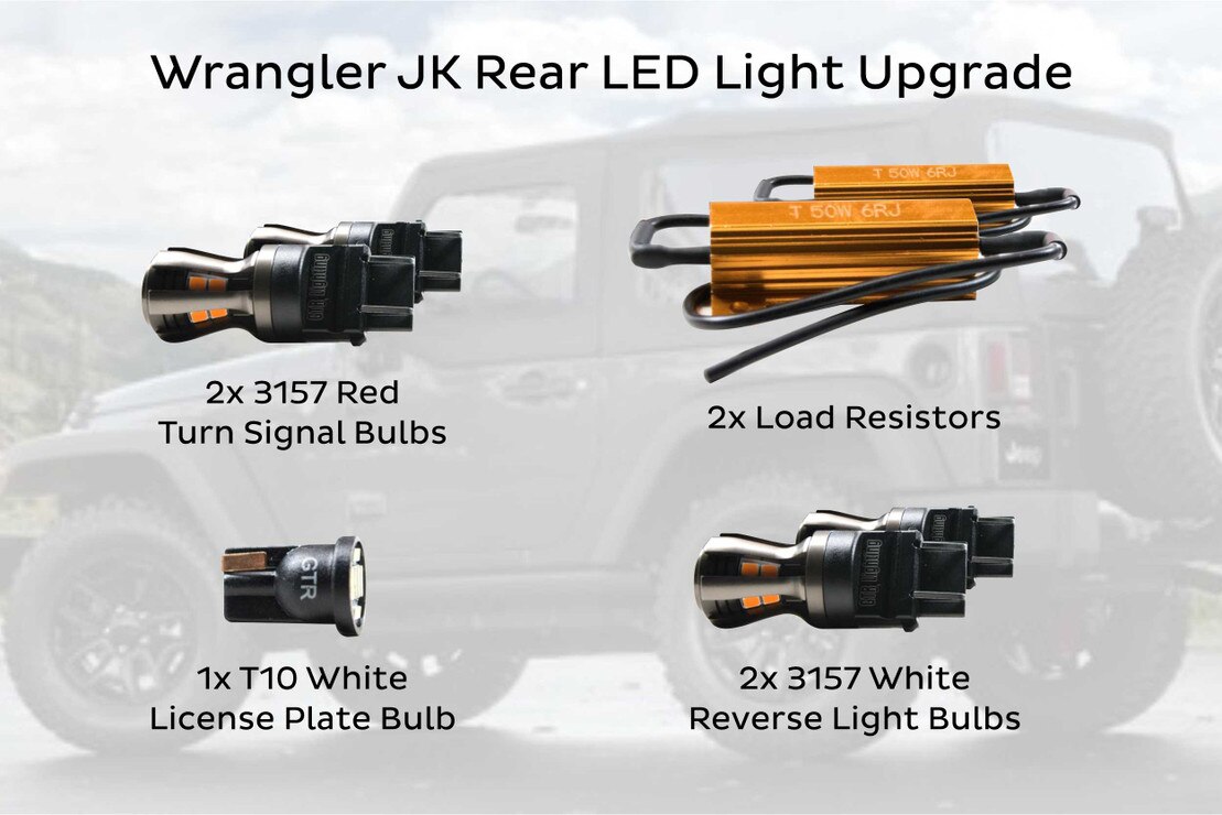 Wrangler JK: Rear LED Upgrade Kit | TRS B2B LEDK-1058