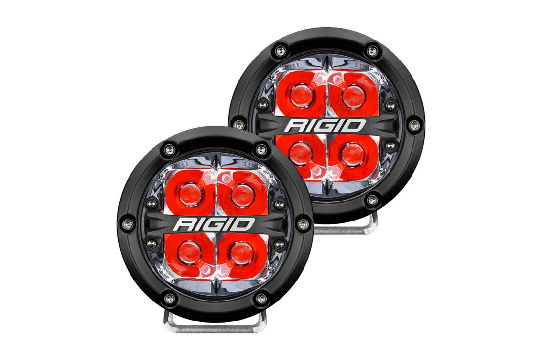 Rigid 360 Series 4in LED Pod Lights | Headlight Revolution RIG36111