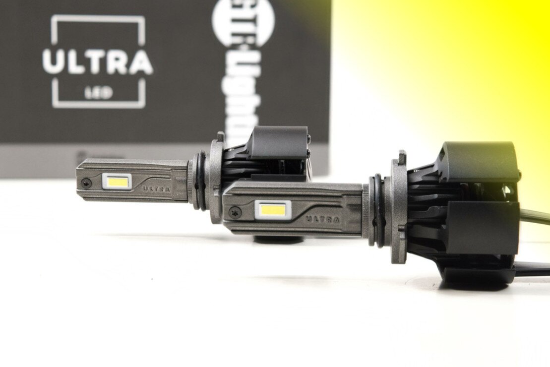 Ultra 2.0 Yellow 9005 GTR Lighting LED Bulbs | Headlight Revolution GTR ...
