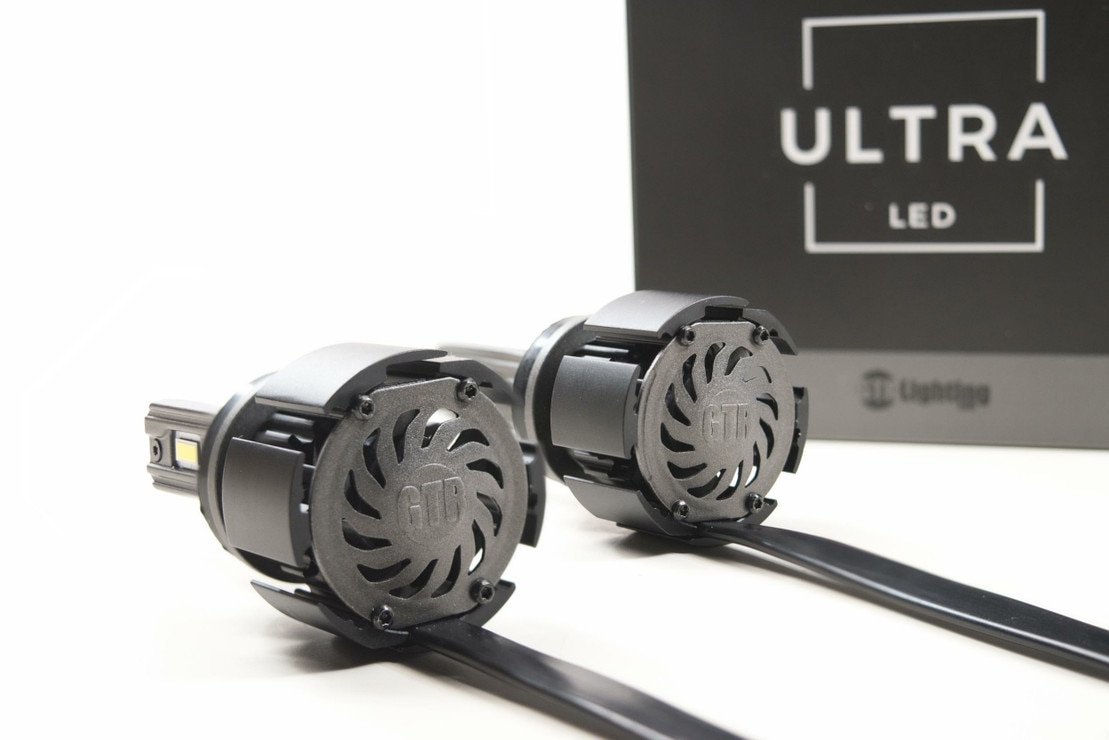 Ultra 2.0 Yellow H11 GTR Lighting LED Bulbs | Headlight Revolution GTR ...